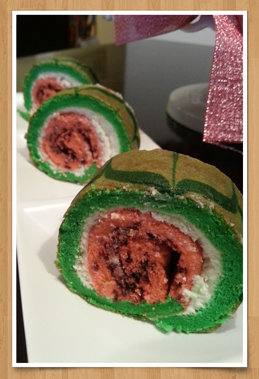 Hani's Kitchen: Watermelon Swiss Roll